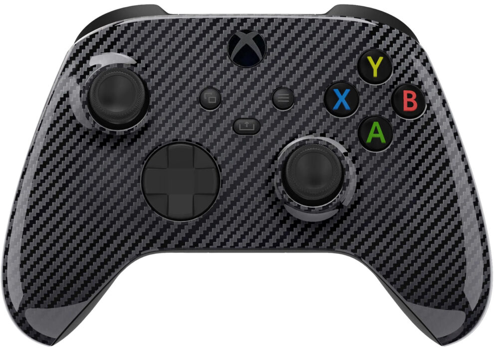 Carbon Fiber Silent Modz Smart Click Triggers Modded Controller for ...