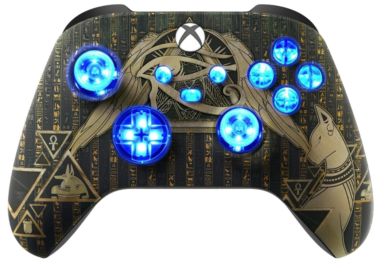 Eye of Gods Silent Modz LED Controller Trigger Stop Grips for Xbox ...