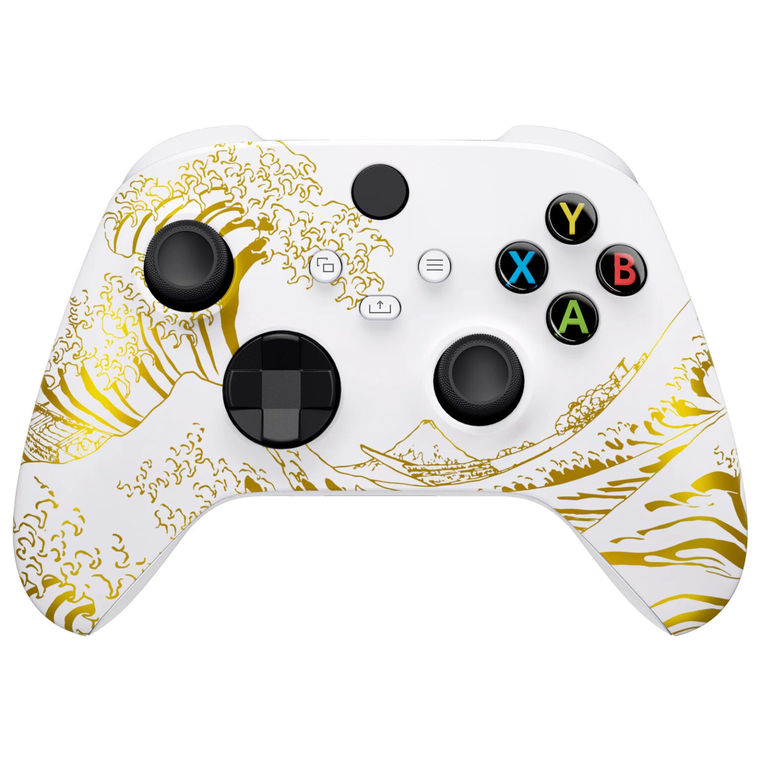 Golden Wave Soft Touch Faceplate Shell Case For Xbox Series X/S ...