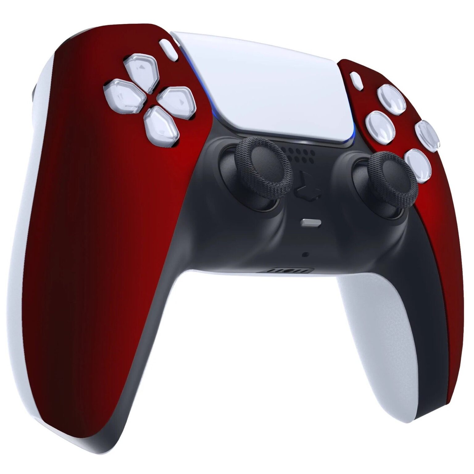 SoftTouch Red Vamp Faceplate Shell Modded Case For PlayStation 5 ...