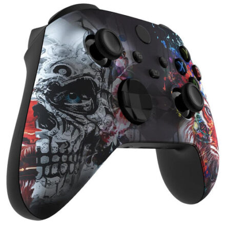 Tiger Skull Dark Soft Touch Faceplate Shell Case For Xbox Series X/S ...